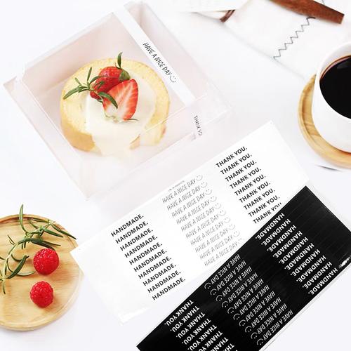 Promo Stiker Thank You Panjang 30cm Sticker Label Handmade Have a Nice ...