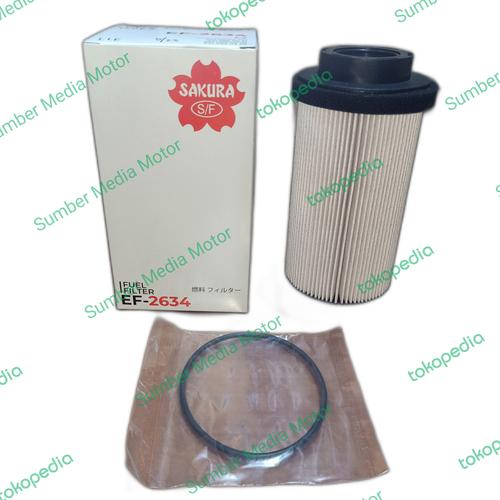 Jual Sakura Fuel Filter Solar EF-2634 Mercy Actross 1836, Mercy Axor ...