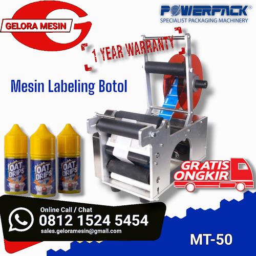 Jual Mesin Labeling Stiket Botol Tempel Botol MT-50 POWERPACK - Jakarta ...