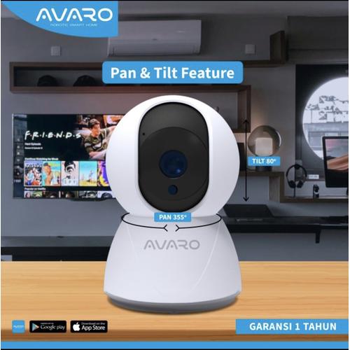 Jual CAMERA CCTV AVARO Smart Camera Indoor PTZ IP Wifi IoT Home Automation - ONLY UNIT - Jakarta ...