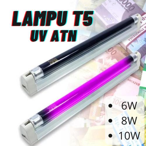 Jual Lampu TL Neon UV Isi Ulang T5/T8 6W/8W/10W Ultraviolet Pendeteksi Uang Set - 10 Watt, Lampu ...