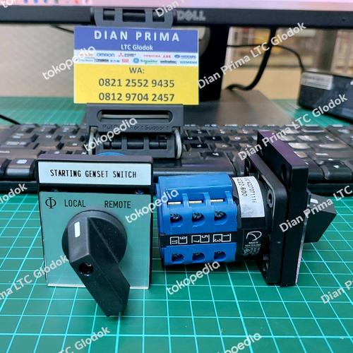 Jual Kraus Naimer KN Cam Switch Local Remote 1-2 CA10 A222-600 3P6T 3NO ...