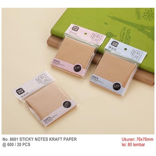 Jual Memo Sticky Note Kraft / Kertas Tempel Warna Warni Fancy - Jakarta ...