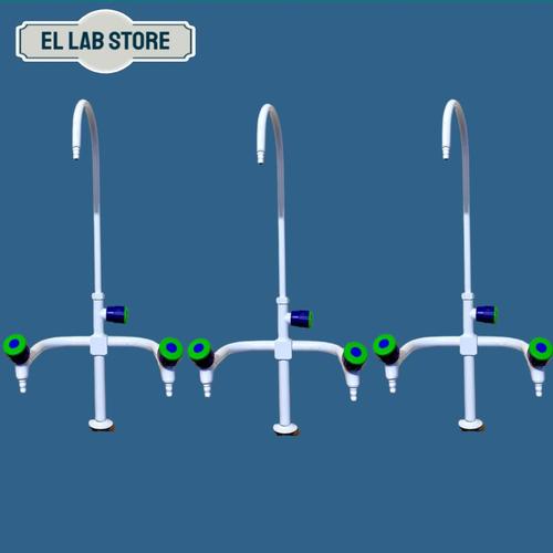 Jual Keran Air Leher Angsa 3 Way Meja Lab Lemari Asam / Kran three way ...