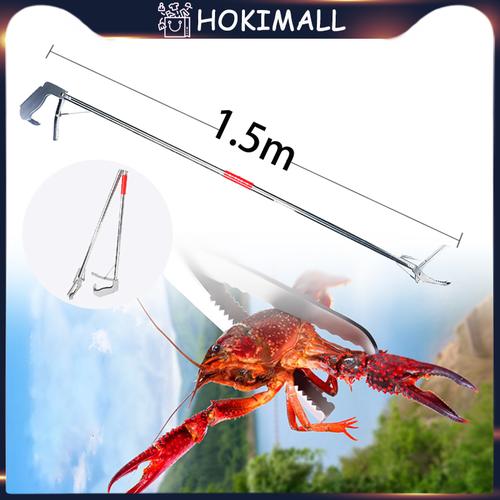 Promo 1.5M Alat Penjepit Sampah Stainless Tongkat Penangkap Ular ...