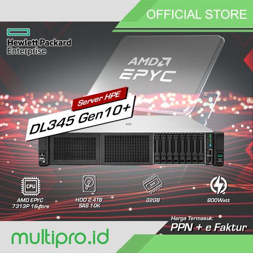 Promo Server HPE DL345 G10+ AMD EPYC 7313P 16-core 32GB 2.4TB SAS ...
