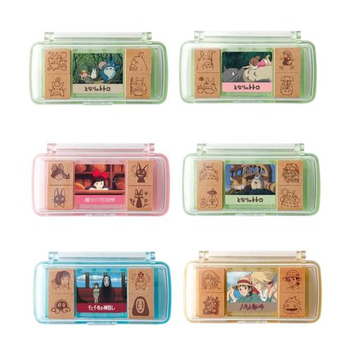 Jual Mini Stamp Set Studio Ghibli Totoro Stempel Journal Limited ...