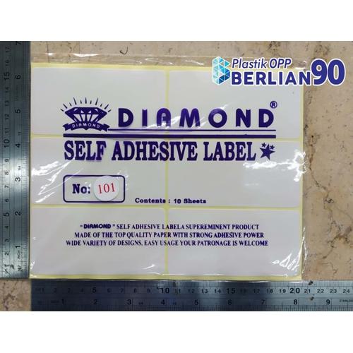 Jual Stiker Label 101 murah / Label Harga 101 / Label Nama 101 / satu ...