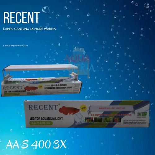 Jual Lampu LED 3 Mode Recent AA S400 lampu gantung Aquarium - Kota ...