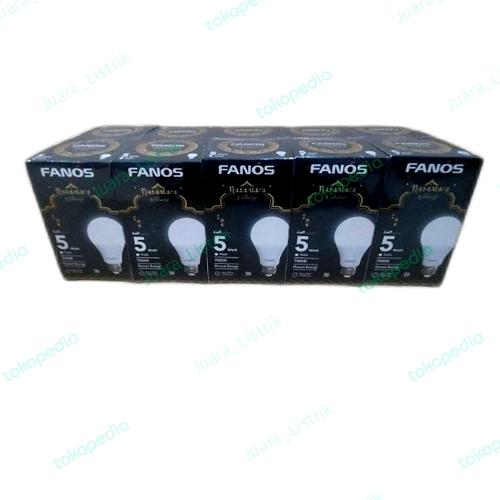 Jual FANOS Led Bulb 5W Nusantara Cool Day Light - Jakarta Barat - Juara ...