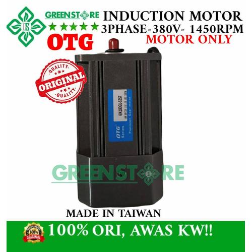 Jual OTG 6IK180GU-S3SF 180WATT INDUCTION MOTOR ONLY 4POLE 220V/380V ...