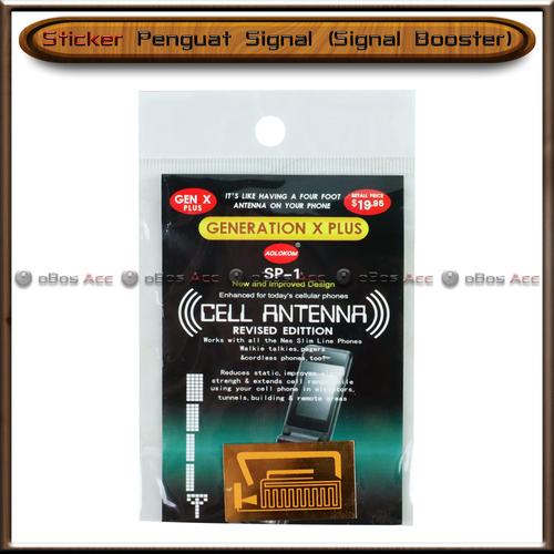 Jual Stiker Penguat Sinyal Antena HP Sticker Signal Booster Cell - Kab ...