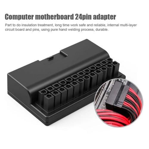 Jual ATX 24 pin motherboard 90 degree premium adapter elbow siku mobo ...