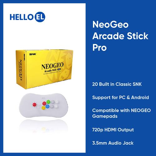 Jual Neogeo Arcade Stick Pro SNK Neo Geo Pocket Built in Retro Game ...