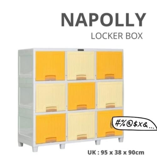 Jual Lemari Plastik NAPOLLY/Locker Box NAPOLLY - 3ssn-HELLOKITTY ...