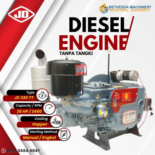 Jual Mesin Diesel JD 330 / TT 35 Hp Mesin Penggerak Hopper 35Pk ...