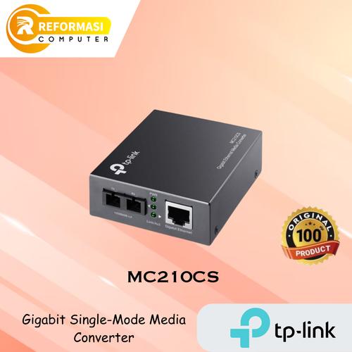 Jual TP-LINK Gigabit Ethernet Media Converter MC210CS - Jakarta Barat ...