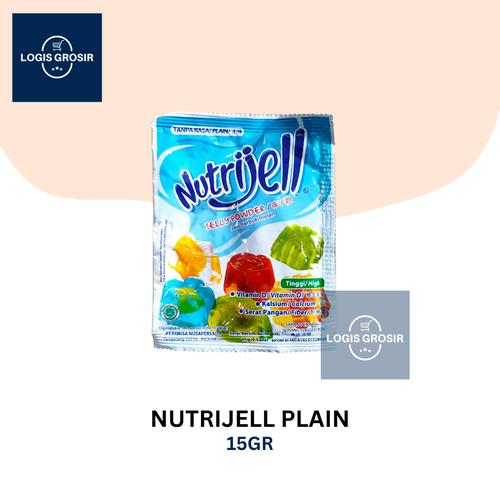 Jual Nutrijell Plain 15 gr - Nutri Jell Tawar Agar Jelly Powder Bungkus ...