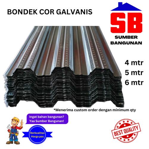 Promo BONDEX COR BONDEK 0,6 FULL 0.6 BONDECK GALV ALAS 4 5 6 METER ...
