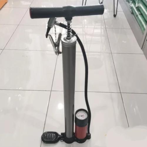 Jual Pompa Ban Roda Sepeda Motor Pompa Angin Manual Meter - Kota ...