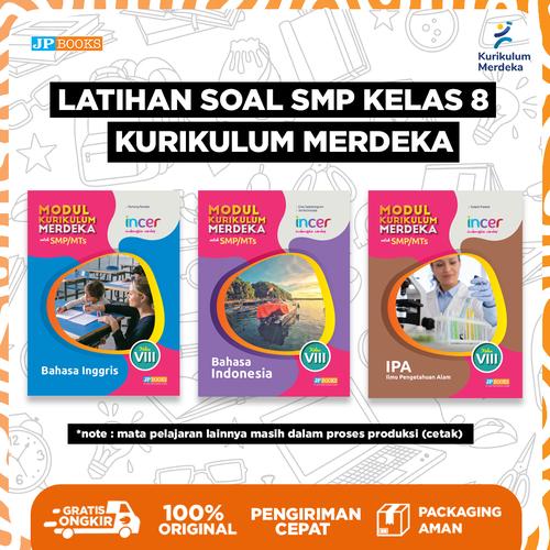 Jual JP Books - Modul Siswa Incer [GAB] Latihan Soal SMP Kelas 8 - Merdeka - IPA - Kota Surabaya ...