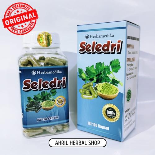 Jual kapsul seledri ekstrak daun seledri isi 120 kapsul - Kota ...