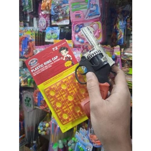 Jual Mainan Edukasi Anak Tembak Jadul PISTOL RING Turning Gun Kayako ...