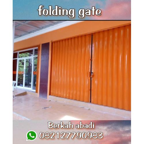 Jual pintu folding gate bahan galvalum anti karat - Kab. Tangerang ...