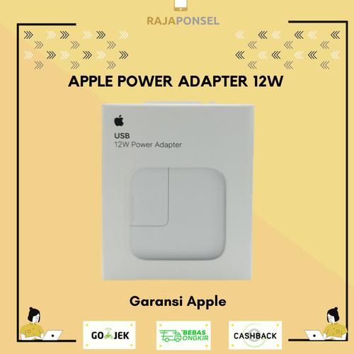 Jual Apple 12W USB Power Adapter Charger for iPhone iPad Pro Air - Kota ...