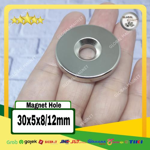 Jual Magnet Ring Neodymium 30x5x8/12mm - Jakarta Pusat - Global Magnet ...