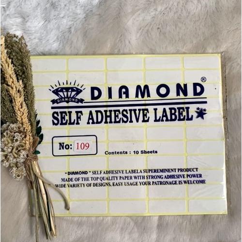 Jual Stiker Label 109 murah / Label Harga 109 / Label Nama 109 / satu ...