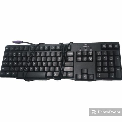 Jual Keyboard Logitech K100 Ps2 - Hitam - Kab. Serang - republik netcom ...