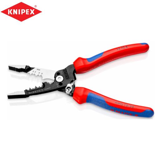 Jual KNIPEX Tang MultiGrip Tools 13 72 8 Forged Wire Stripper, 8-Inch ...