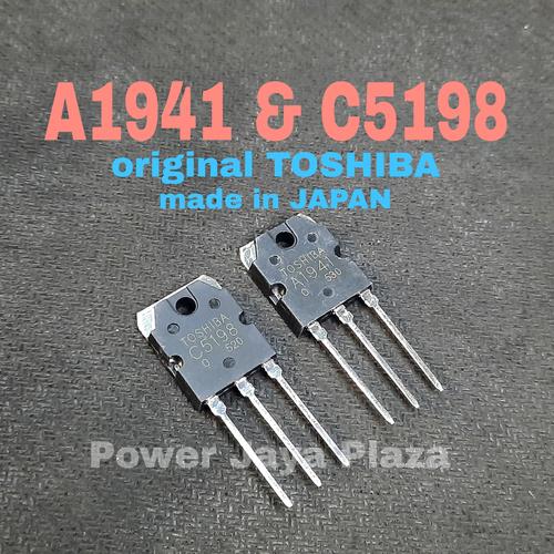Jual Transistor A1941 C5198 original TOSHIBA asli 2SA1941 2SC5198 HRG ...