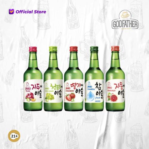 Jual Soju jinro chamisul fresh original korea green grape strawberry ...