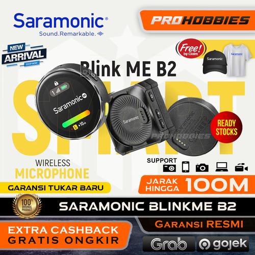 Promo Saramonic Blink Me B2 Dual Wireless Smart Mic Touchscreen BlinkMe B2 - SPECIAL PROMO ...