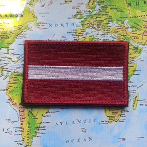 Jual Latvia flag patch bordir bendera negara Latvia - Clean - Kab. Karanganyar - PATCHWISE ...