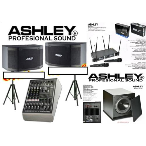 Jual Paket Akustik Sound System Ashley Studio 4 K2310 + Subwoofer KS12A ...