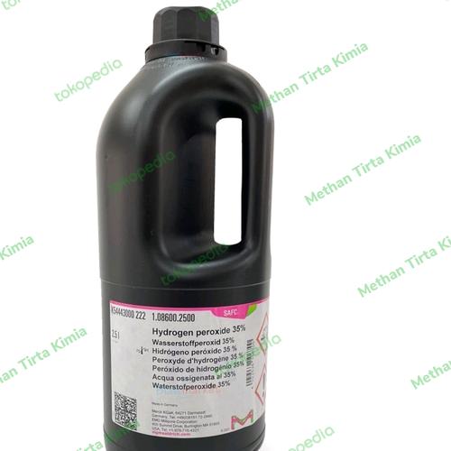 Jual hydrogen peroxide 35% merck || merck 108600 | H2O2 35% merck ...