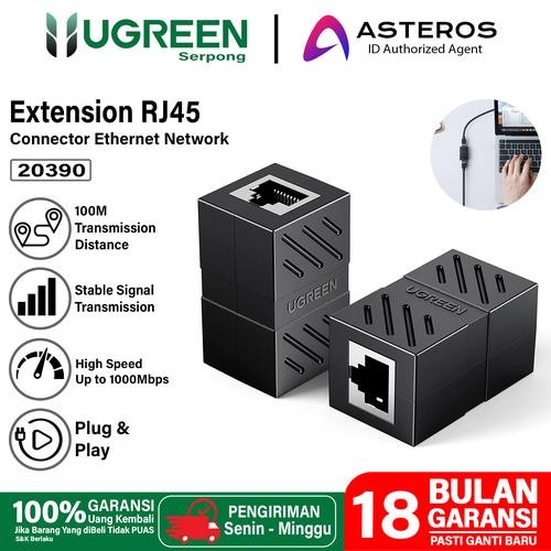 Jual UGREEN Barel UTP RJ45 Couper Konektor Sambungan Kabel Lan 20390 ...