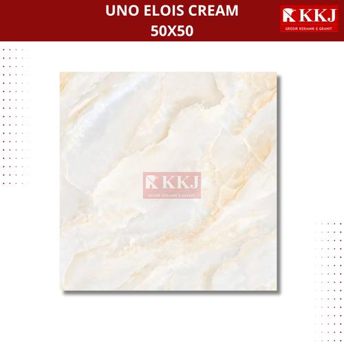 Jual KERAMIK LANTAI UNO ELOISE CREAM 50X50 KUALITAS 1 GRADE A - Kab ...