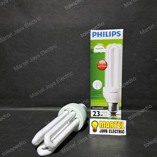 Jual Lampu philips essential 23W / PLC jari philips 23 WATT - putih ...