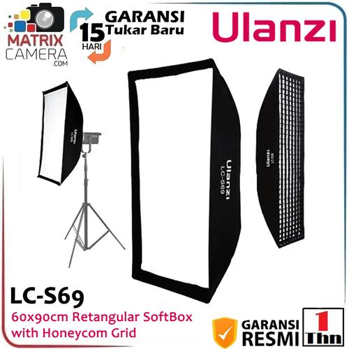 Jual Ulanzi LC-S69 60x69cm Rectangular SoftBox with Honeycomb Grid - Jakarta Barat ...