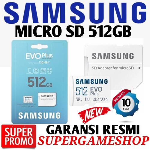 Promo Memory Card Micro SD 512GB - Micro SD 512GB Patriot V30 Micro SD ...