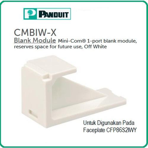 Jual Panduit Insert / shuttered insert for Faceplate - Jakarta Pusat ...