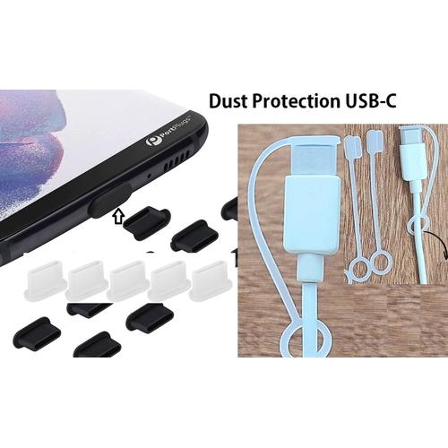 Jual Protector Penutup USB Type C Female Anti Debu dan Kotoran 2Pcs - 1 ...
