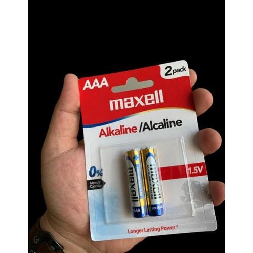 Jual Baterai Alkaline AAA isi 2 / A3 Maxell Alkaline Original Battery ...