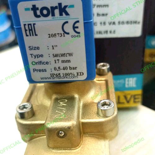 Jual SOLENOID VALVE TEKANAN TINGGI TORK T-YH-405-24VDC/230VAC/110 VAC - Jakarta Barat - OFFICIAL ...