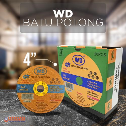 Jual WD Cutting Wheel 4 Inch Batu Potong Gerinda TAJAM - Kab ...
