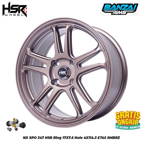 Jual Velg Mobil HSR NX SPO R17 Untuk Avanza Xenia Galant HSR Wheel ...